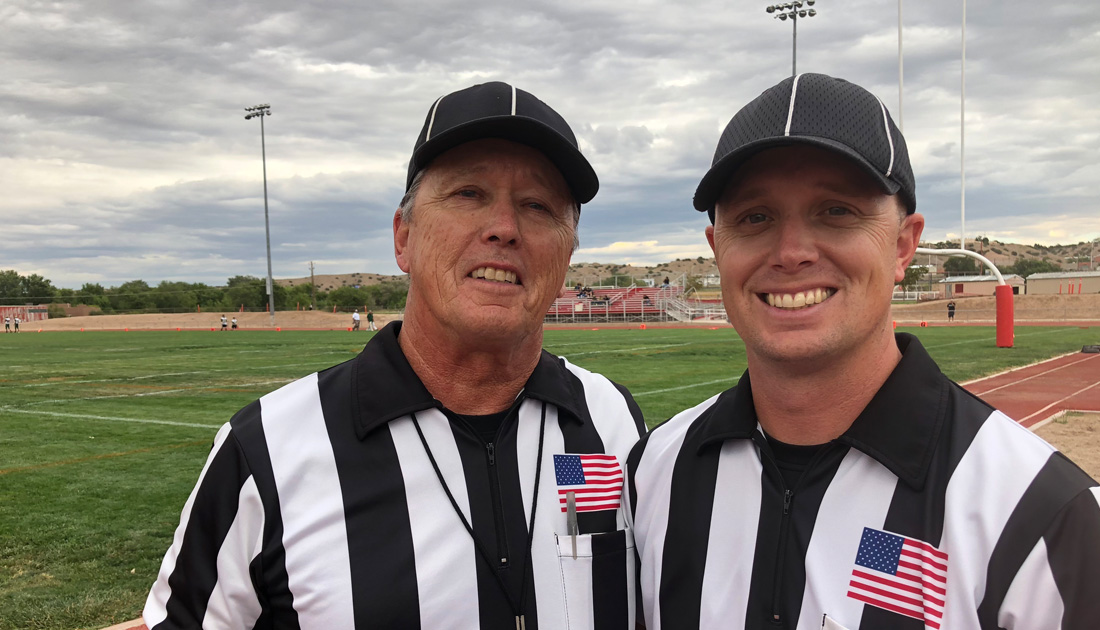 FATHER/SON TEAM MAKE OFFICIATING A FAMILY AFFAIR – NMAA
