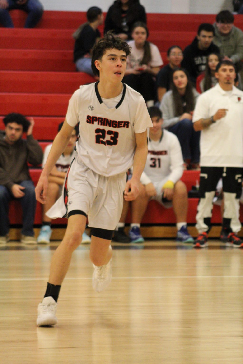 SPRINGER FRESHMAN SETS NEW BASKETBALL RECORD – NMAA