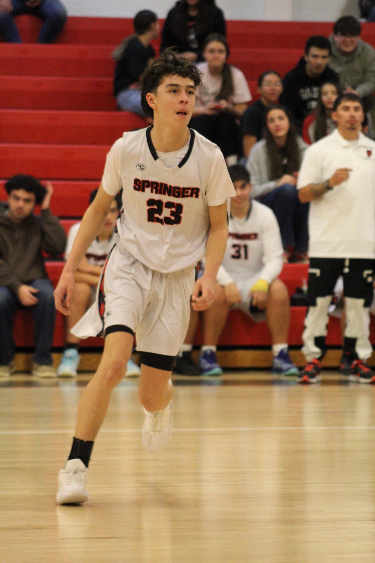 SPRINGER FRESHMAN SETS NEW BASKETBALL RECORD – NMAA