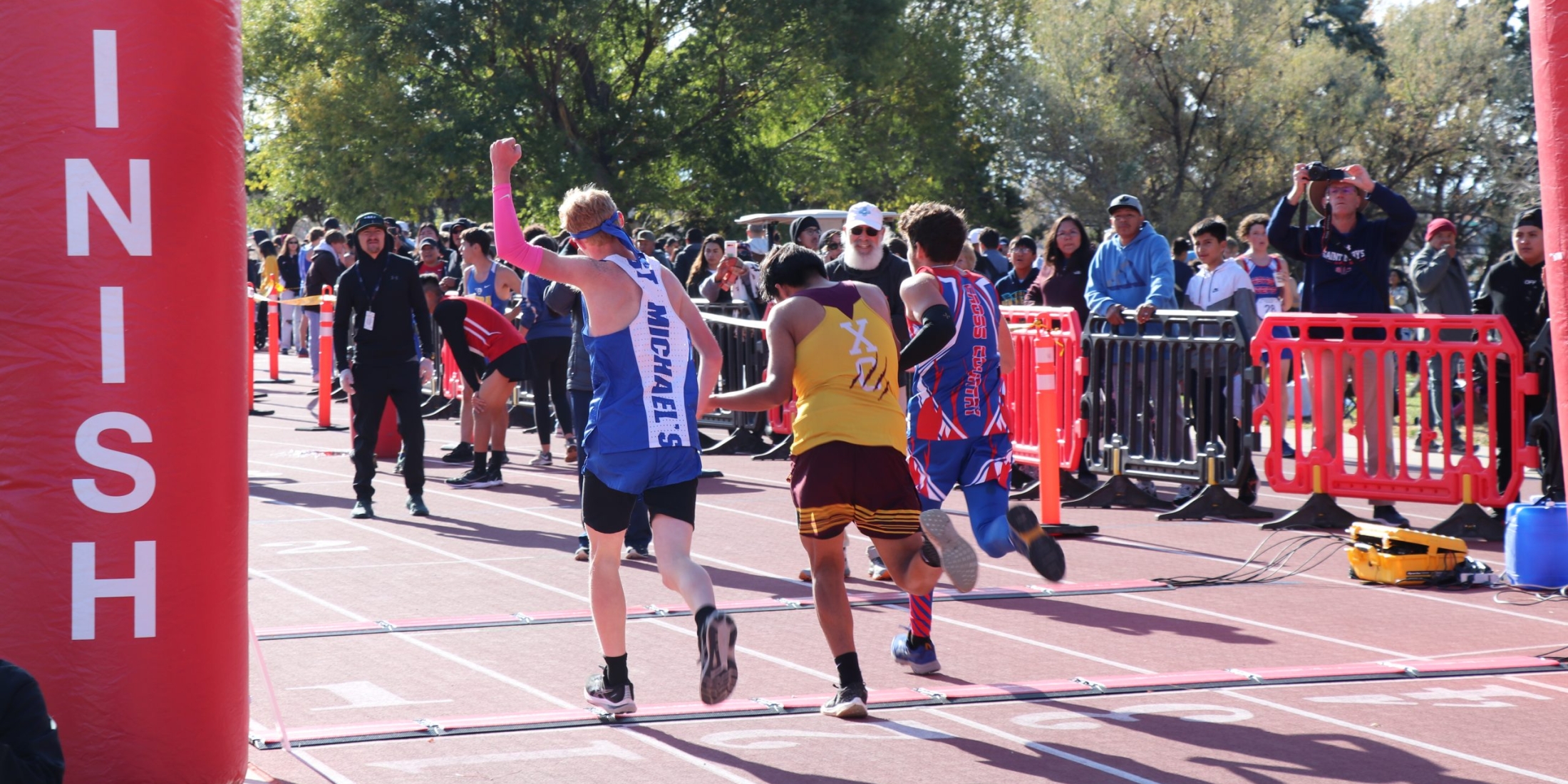 COMPETE WITH CLASS MOMENT AT STATE CROSS COUNTRY CHAMPIONSHIPS – NMAA